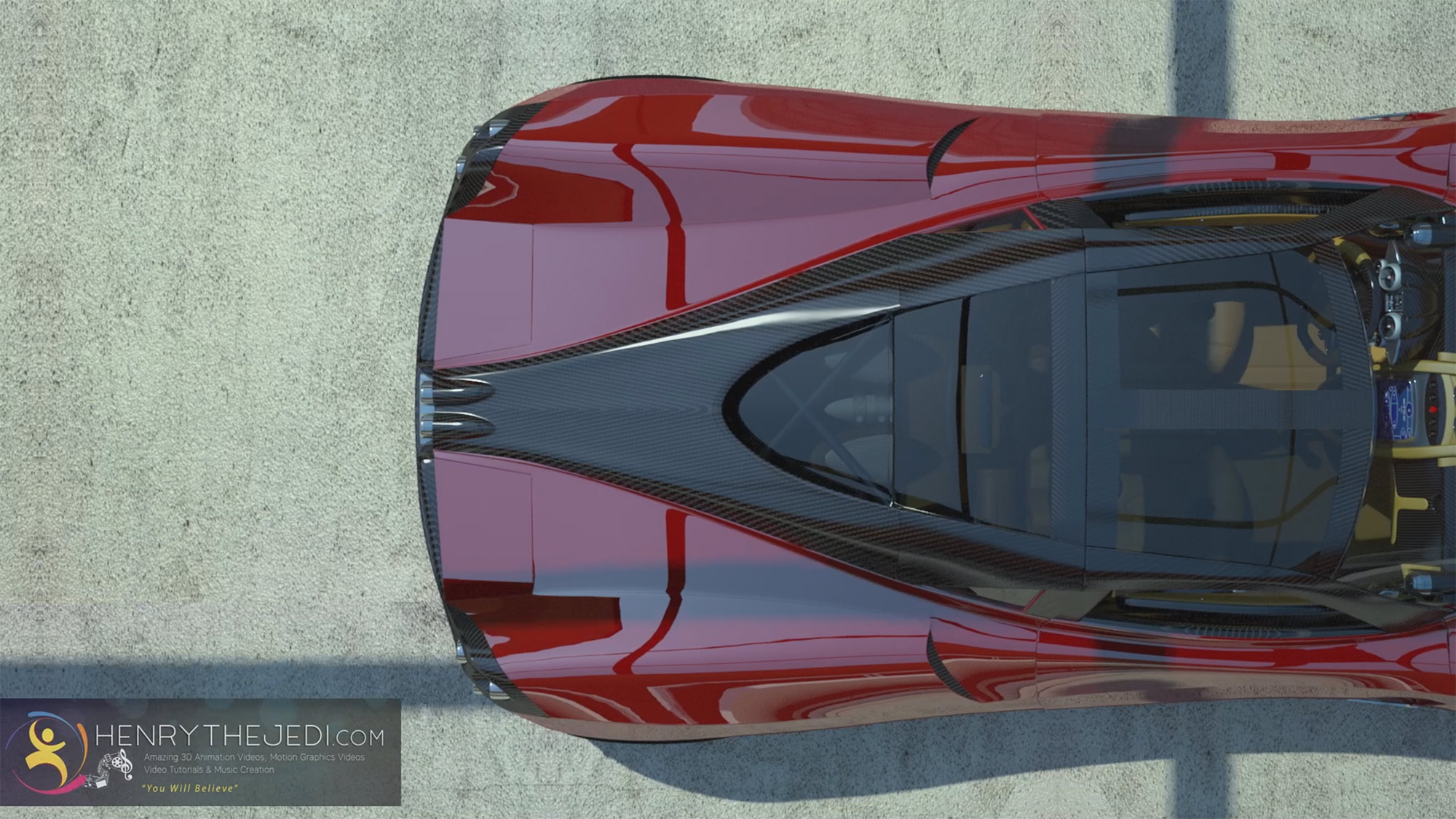 Pagani Huayra Detailed 3D Car Modeling & Animation – Henrythejedi.com